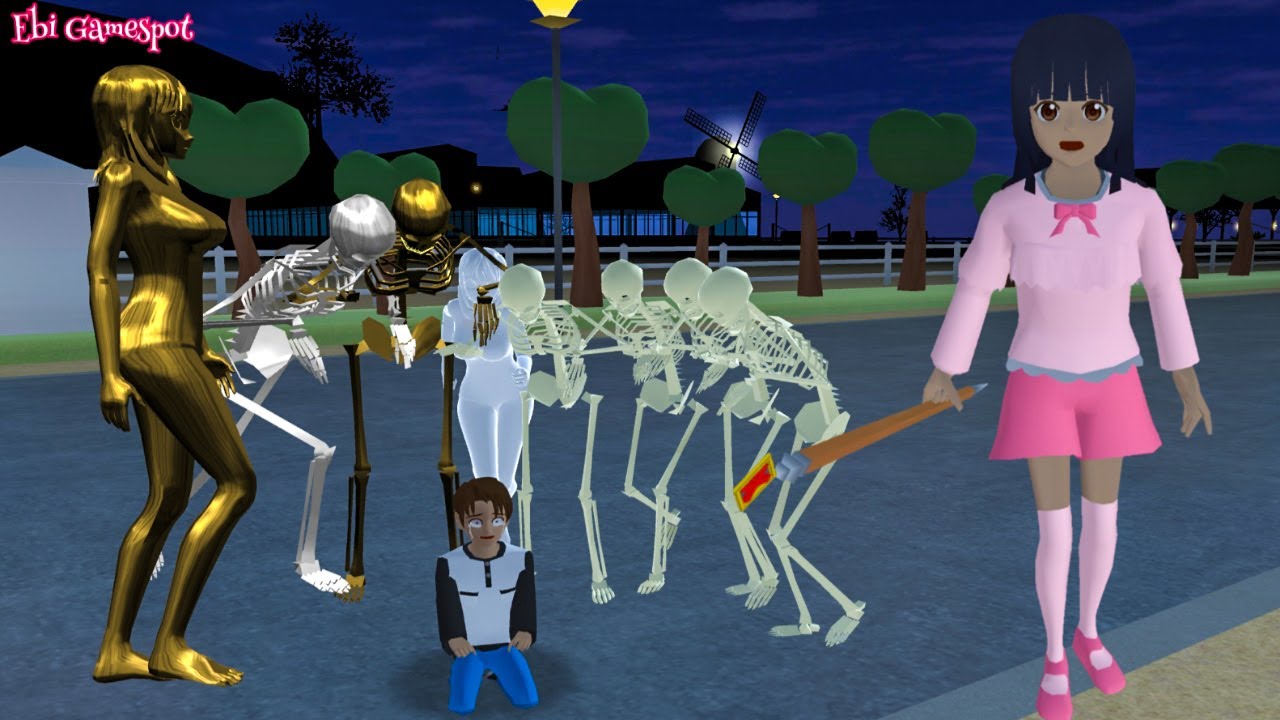 Yuta Curi Ayam Skeleton Tengkorak Hantu Mio Makan Ramuan Raksasa ...