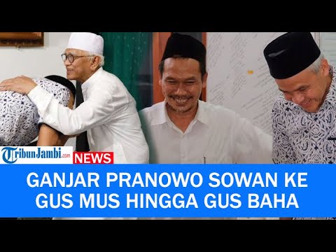 Ganjar Pranowo Sowan ke Para Ulama, Mulai dari Gus Mus hingga Gus Baha - YouTube