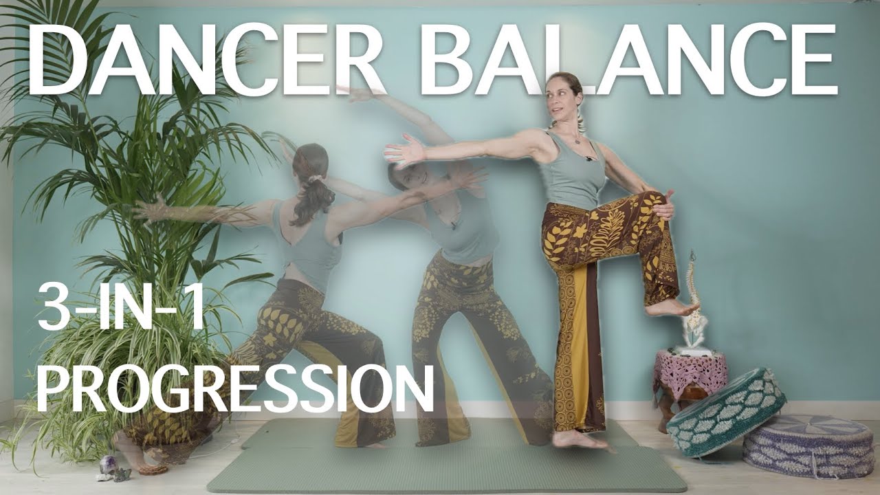 DANCER BALANCE 3-in-1 Progression #dancewarmup #balance - YouTube