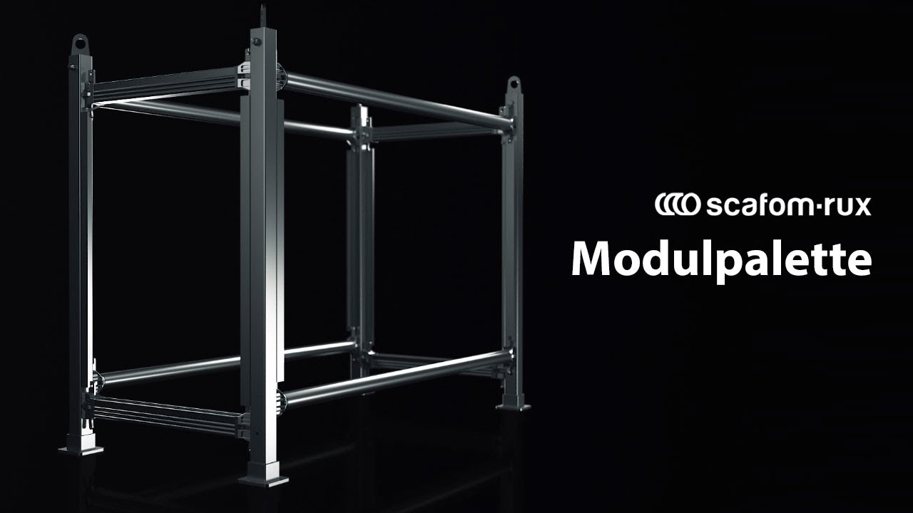 Scafom-rux Modulpalette - YouTube