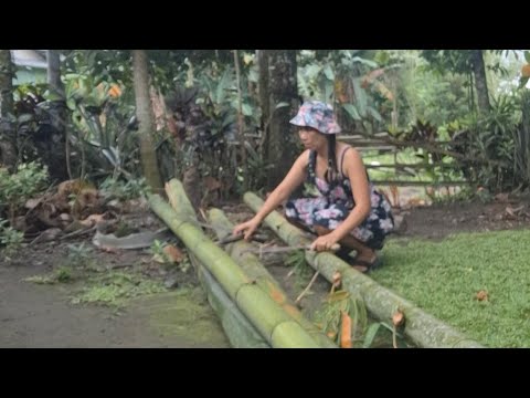 Heavy Bamboo for my wall!welcome to my house everyone come and learn ️ - YouTube