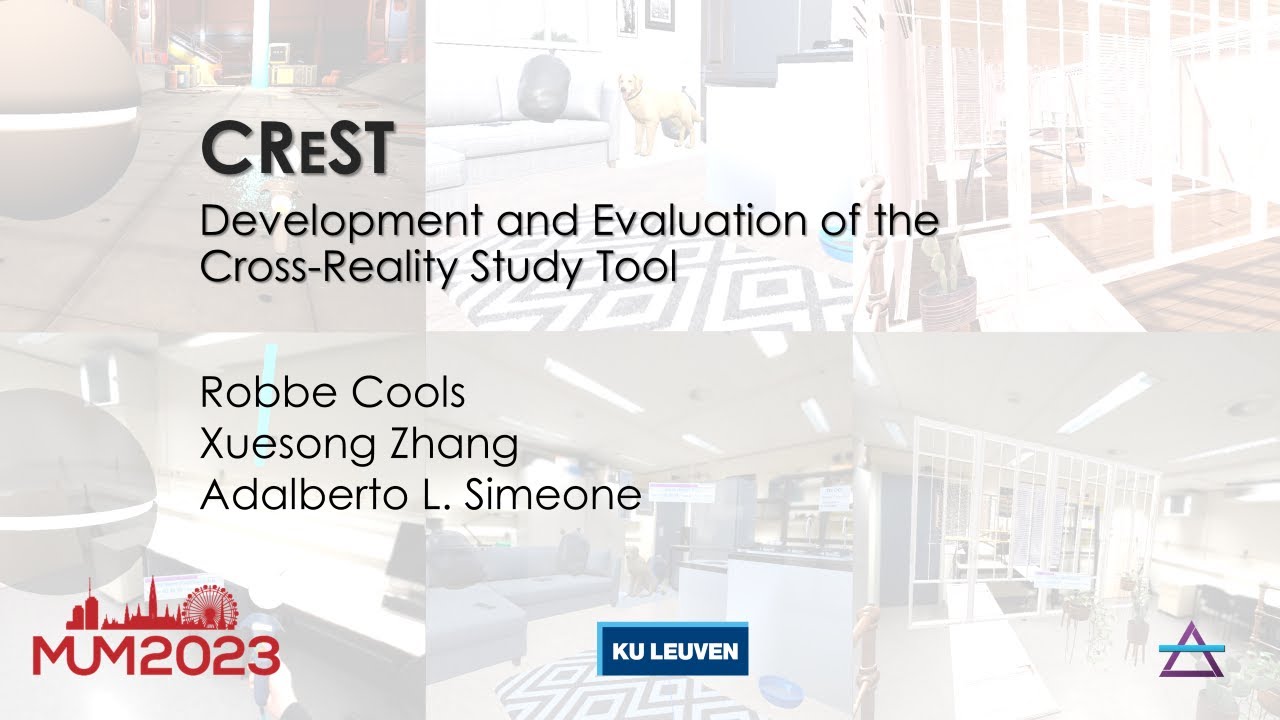 CReST: Design and Evaluation of the Cross-Reality Study Tool - YouTube