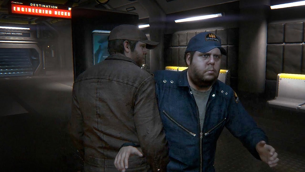 Let's Play Alien Isolation w/ VHS2 Star Hannah Hughes (Part 6) 1080p HD ...