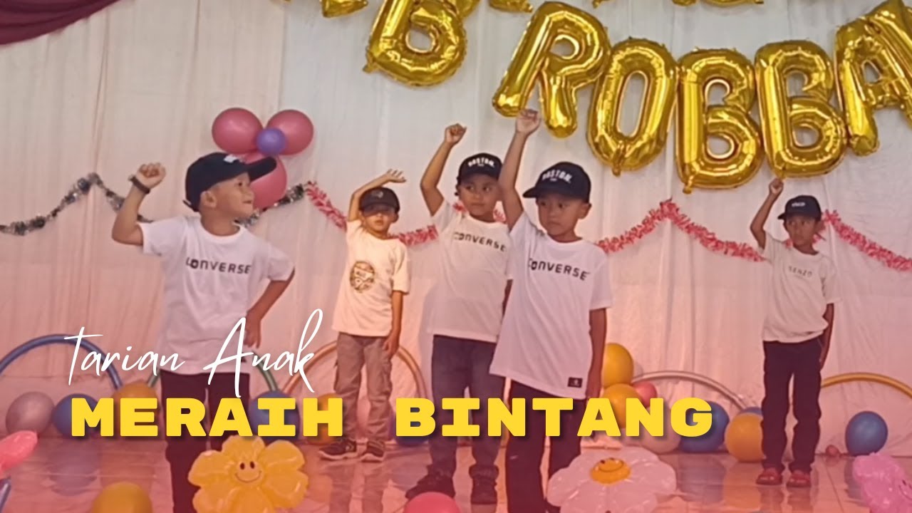 Tarian Anak Meraih Bintang | Tari Anak PAUD | Tari Anak TK - YouTube