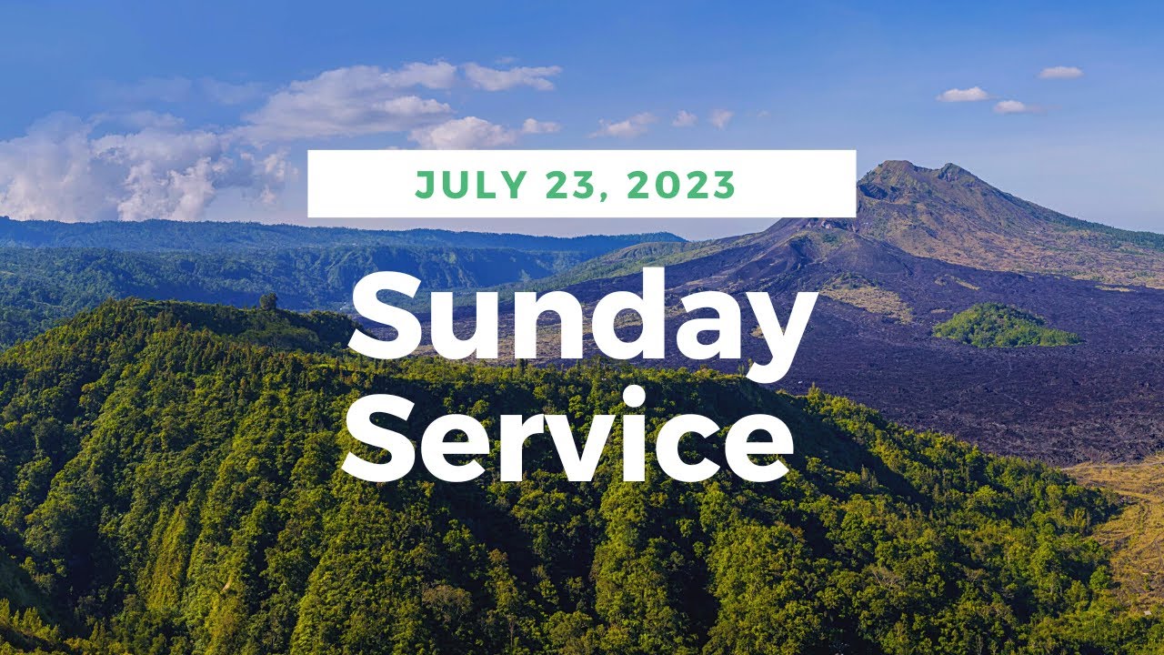 St Andrews Sunday Service - July 23, 2023 - YouTube