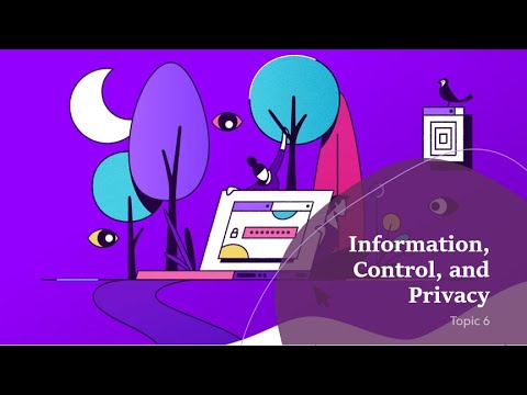Information, Control and Privacy (Part 1) - YouTube
