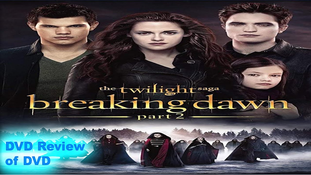 Twilight Breaking Dawn Part 2 Dvd Cover