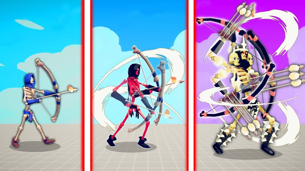 EVOLUTION OF FASTER FIRE ARCHER | TABS - Totally Accurate Battle ...