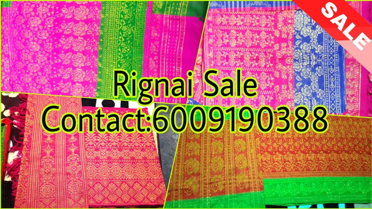 Rignai Collection Sale/Lahenga Rignai/Traditional handloom weaving ...