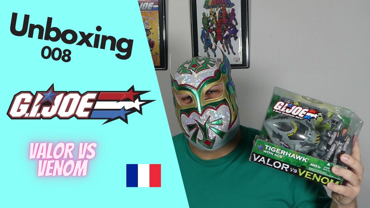 Unboxing G.I. Joe Valor vs Venom Alpha Tigerhawk - YouTube