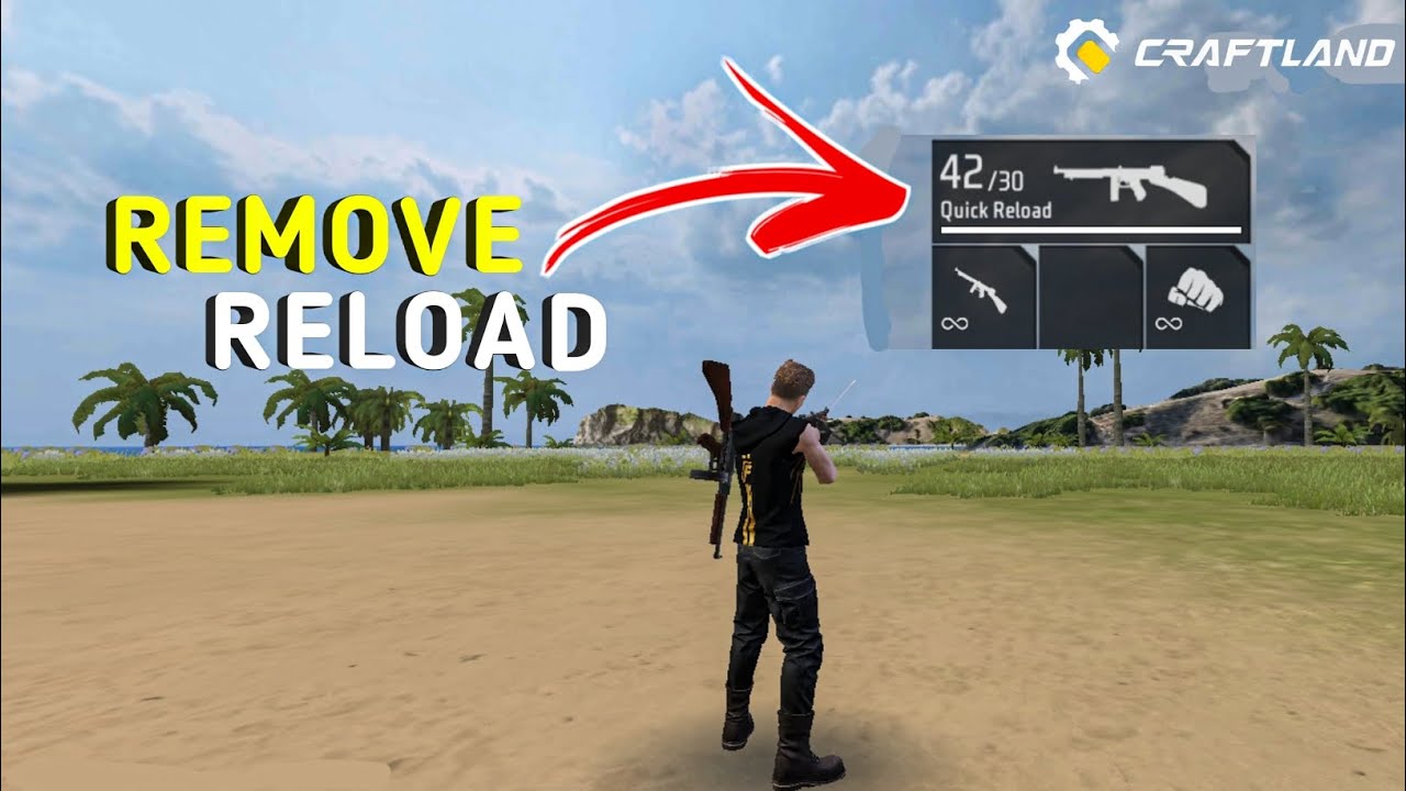 Remove Gun Reload Script In Craftland Free Fire India - YouTube