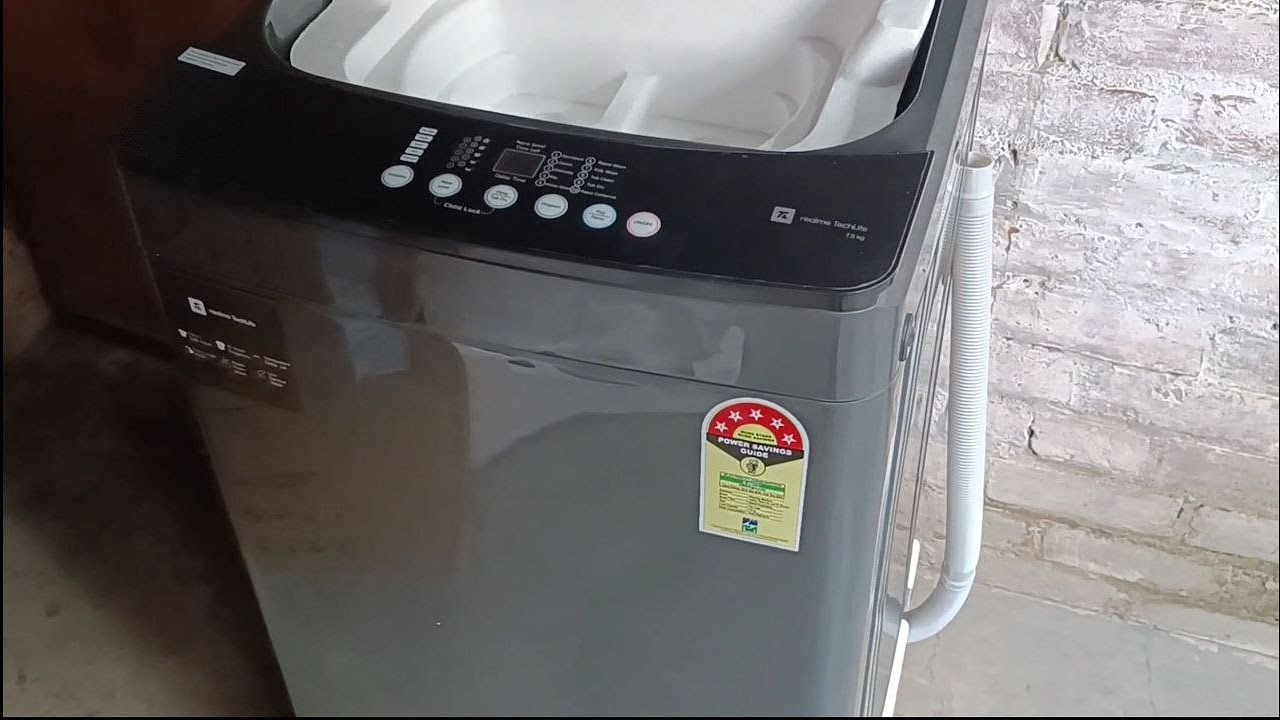 UNBOXING OF REALME WASHING MACHINE - YouTube