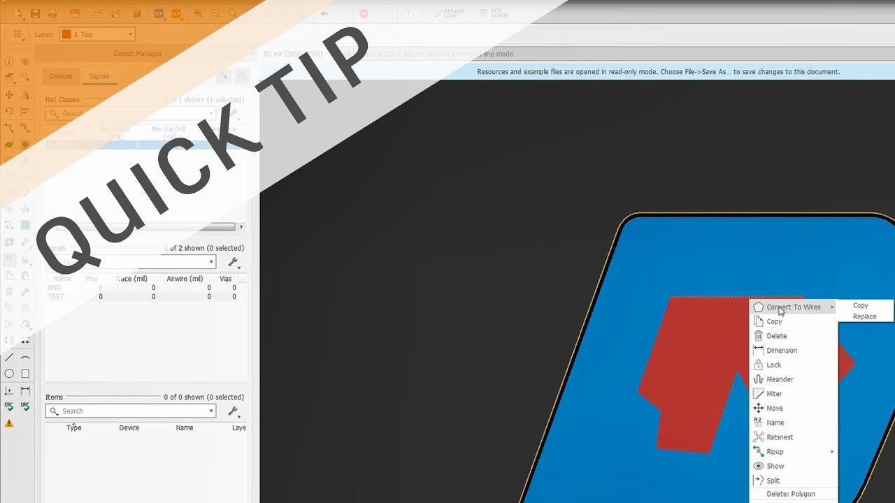 Polygonize Command - PCB Design - Autodesk EAGLE - YouTube