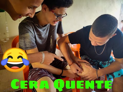 TENTE NÃO GRITAR!!! (COM CERA QUENTE) KKKKKK