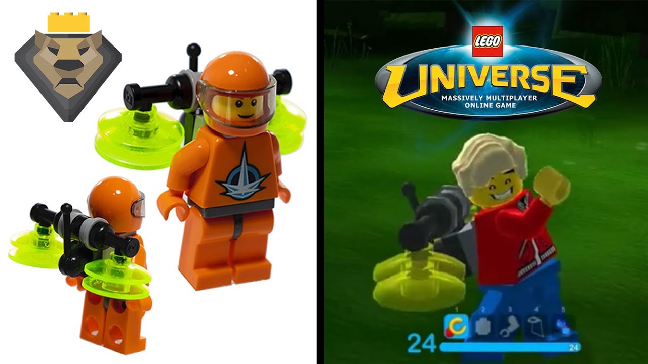 LEGO Universe Jetpack MOC & Tutorial - YouTube