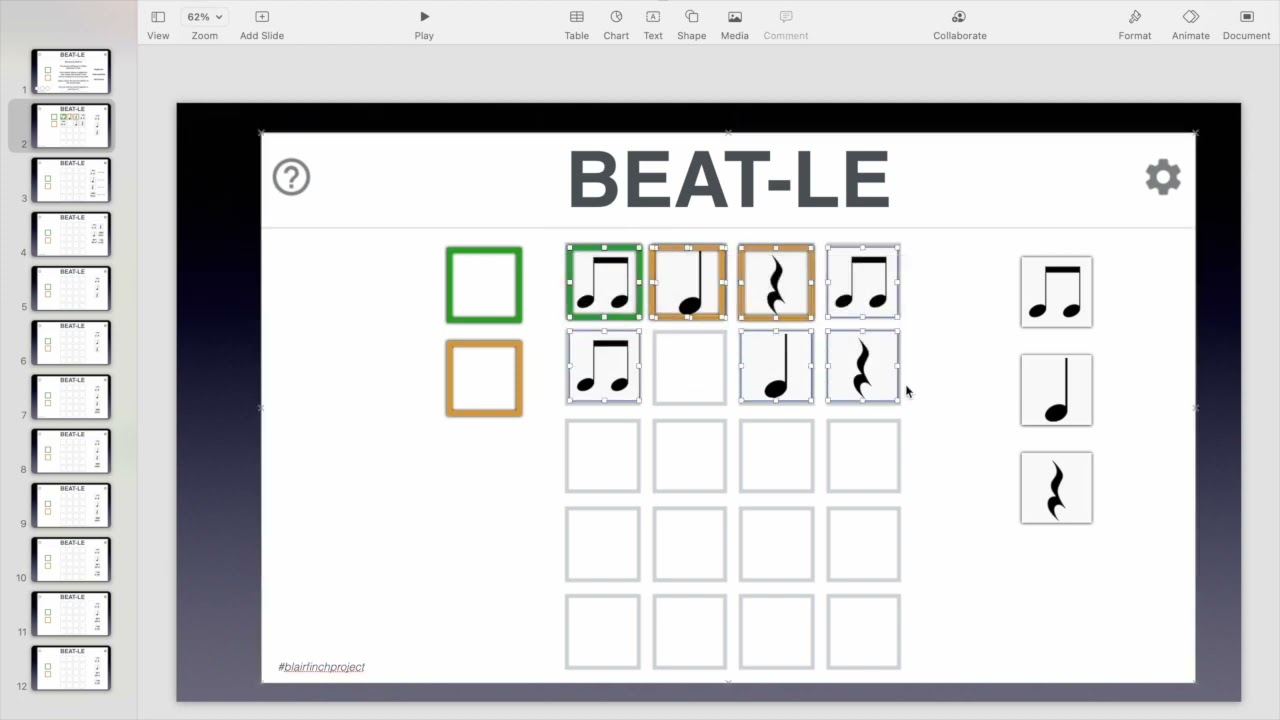 Beatle, a Wordle Rhythm Game - YouTube