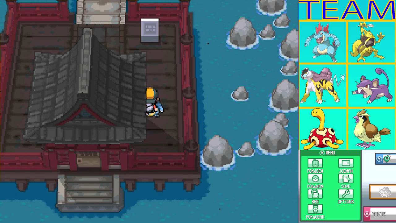 Let's Play Pokemon Soul Silver Episode 33, Dragon's den, part 1 - YouTube
