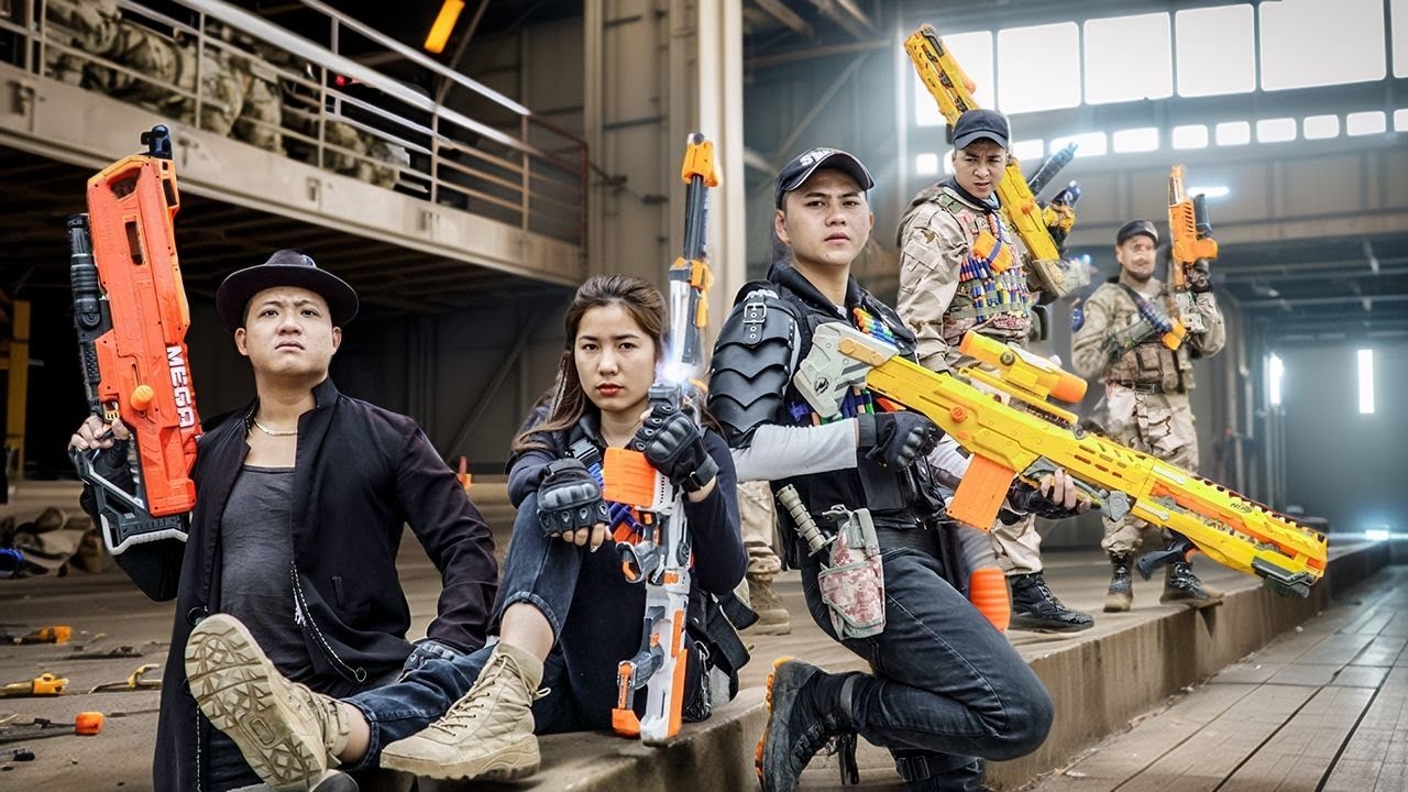 SEAL X Nerf War : SEAL X And Rose's Epic Revenge In Nerf Guns Battle ...