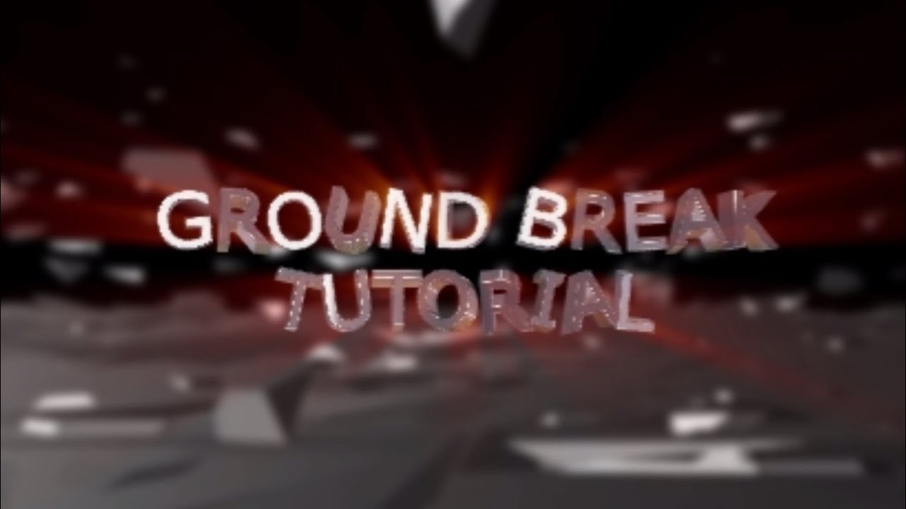Tutorial Ground Break AFTER EFFECT - YouTube