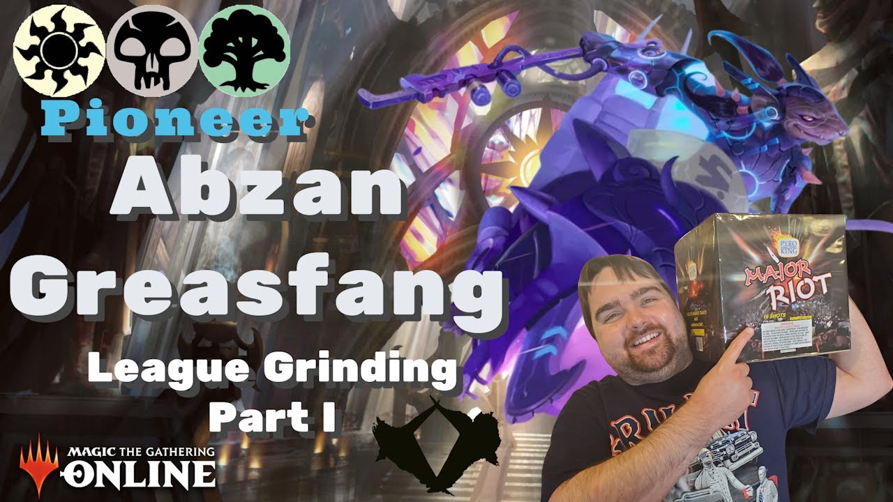 [Pioneer] Abzan Greasefang League Grinding | Rotten Rat | MTGO - YouTube