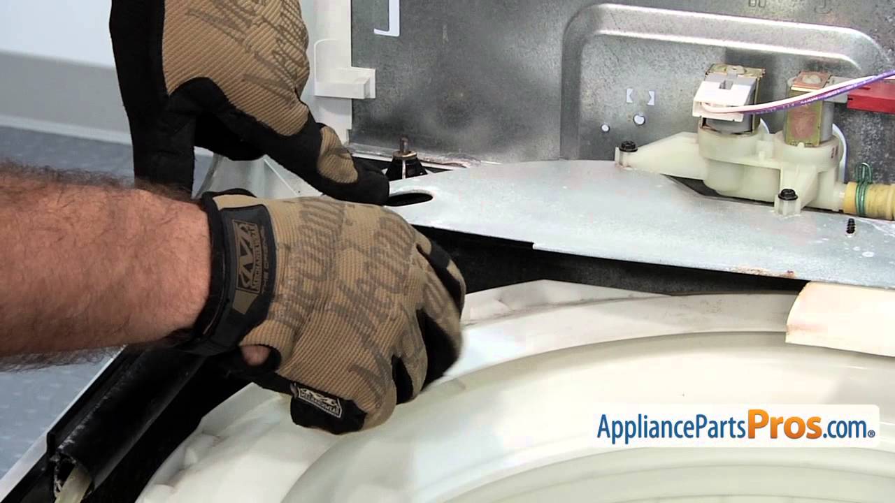 How To: GE Tub Dampening Strap Retainer WH1X2726 - YouTube