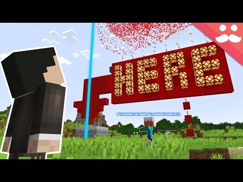 Making the BEST unhidden BUNKER in Minecraft