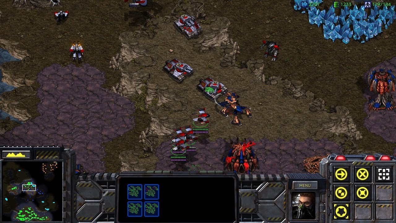 Starcraft Remastered Rebel Yell cut mission (Biting the Bullet) - YouTube