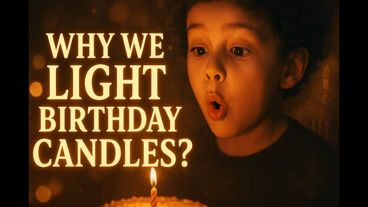 Why We Light Birthday Candles | The 3,000-Year-Old Secret - YouTube