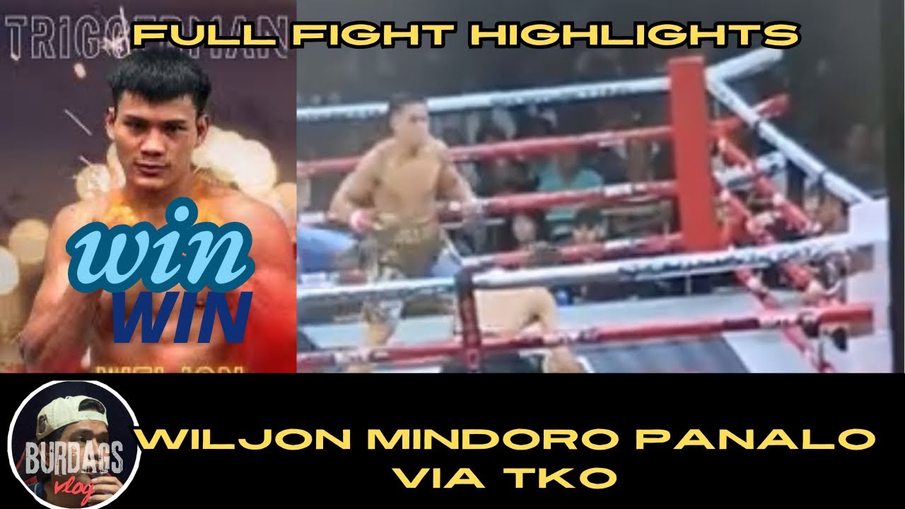 weljon mindoro panalo via K.O ang lakas ni kabayan bulagta kalaban FULL ...