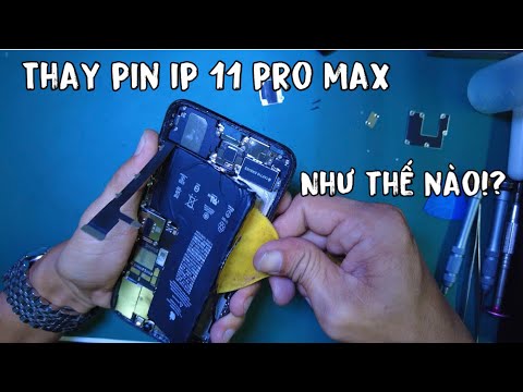 Hướng Dẫn Thay Pin Ip 11 Pro Max | Linh Vu Vlogs - YouTube