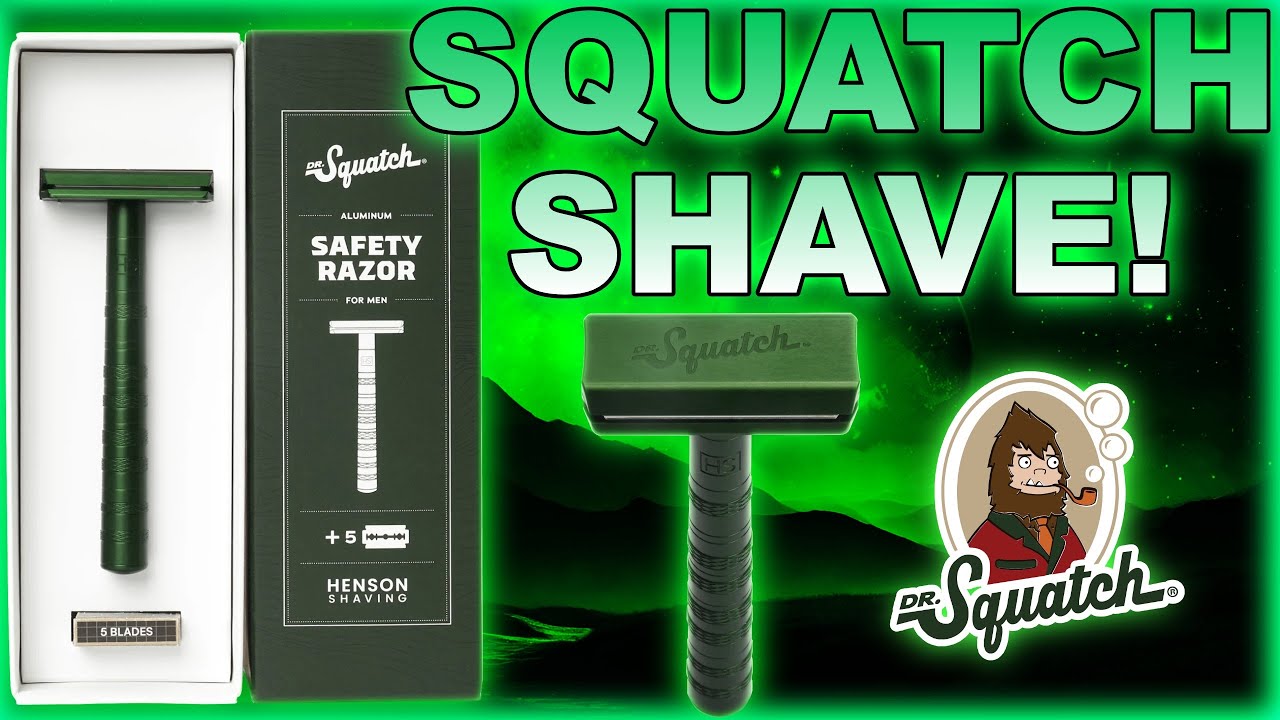 New Dr. Squatch SAFETY RAZOR | First Look - YouTube