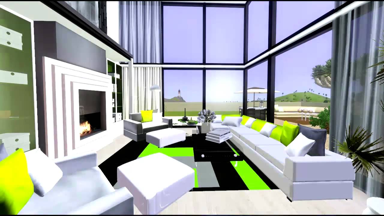 The Sims 3 Urban Modern House ~ Eco Collection - YouTube