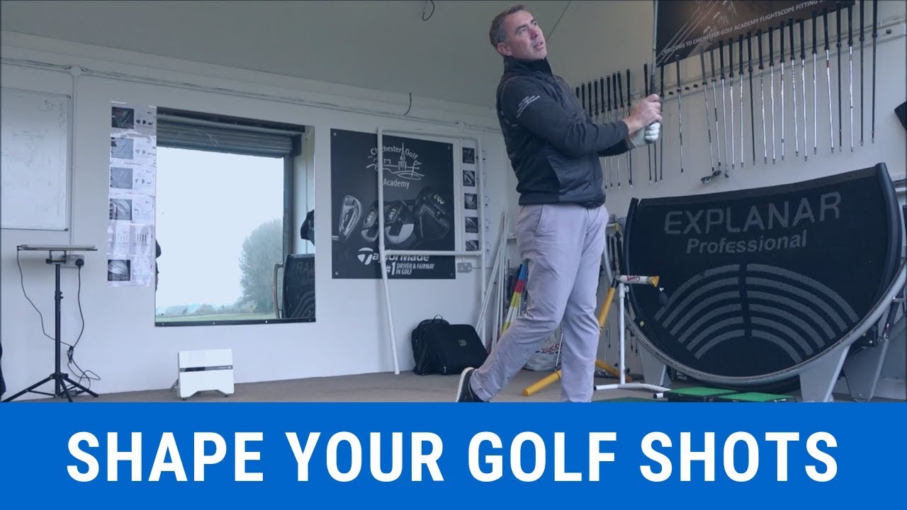 Shape Your Golf Shots - YouTube