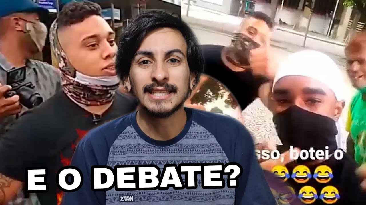 'RAPPER' PARTE PRA CIMA DE GABRIEL MONTEIRO EM MANIFESTAÇÃO. - YouTube