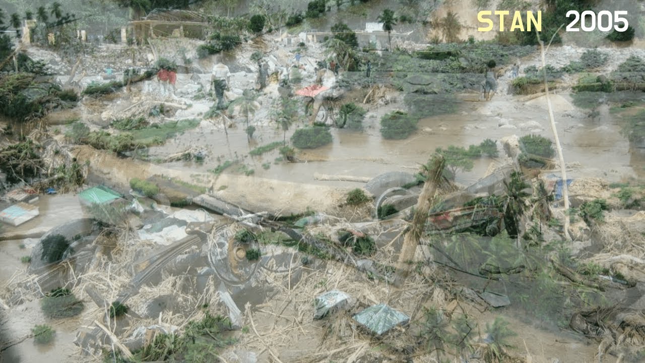 The Track of Hurricane Stan (2005) - YouTube