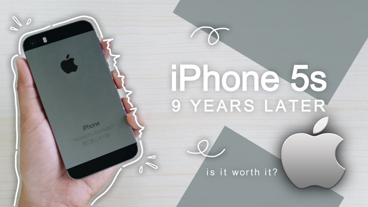 ⚽ using an iPhone 5s review + minimalist homescreen layout - YouTube