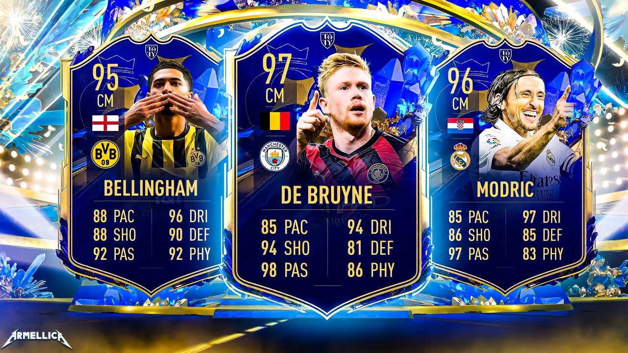 TOTY ORTA SAHALARI DENEDİM🔥KDB & JUDE & MODRIC İNCELEMESİ- FIFA 23 ...