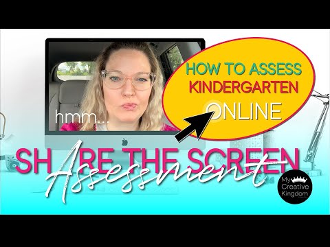 How to Assess Kindergarten Online with Distance or Blended Learning ...