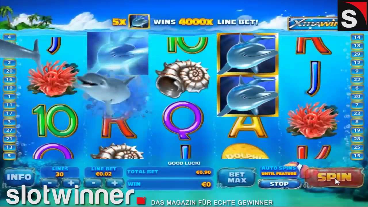 Dolphin Cash Slot XTRA Win - Gameplay mit Dolphin- und DolphinCash ...