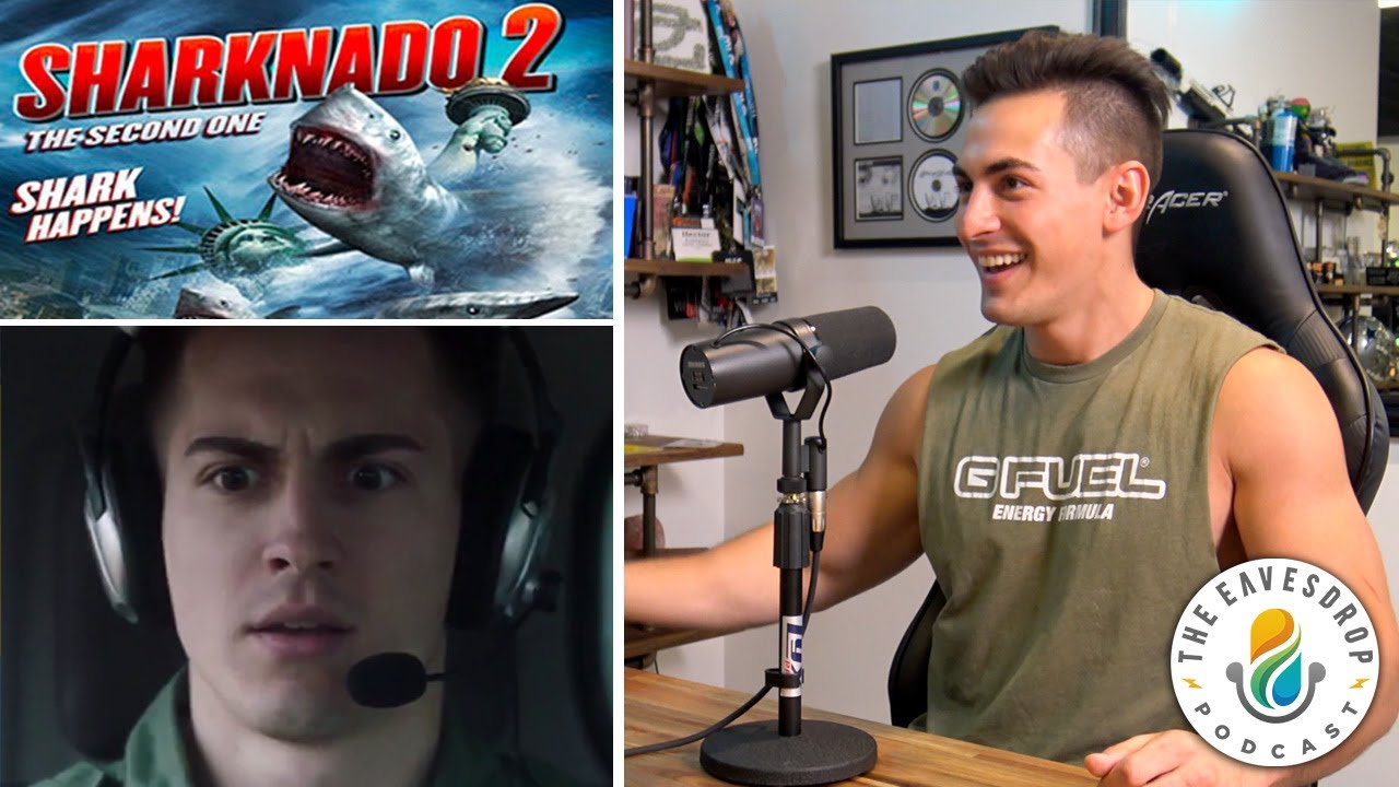 Faze Censor Getting Eaten in Sharknado 2 - YouTube