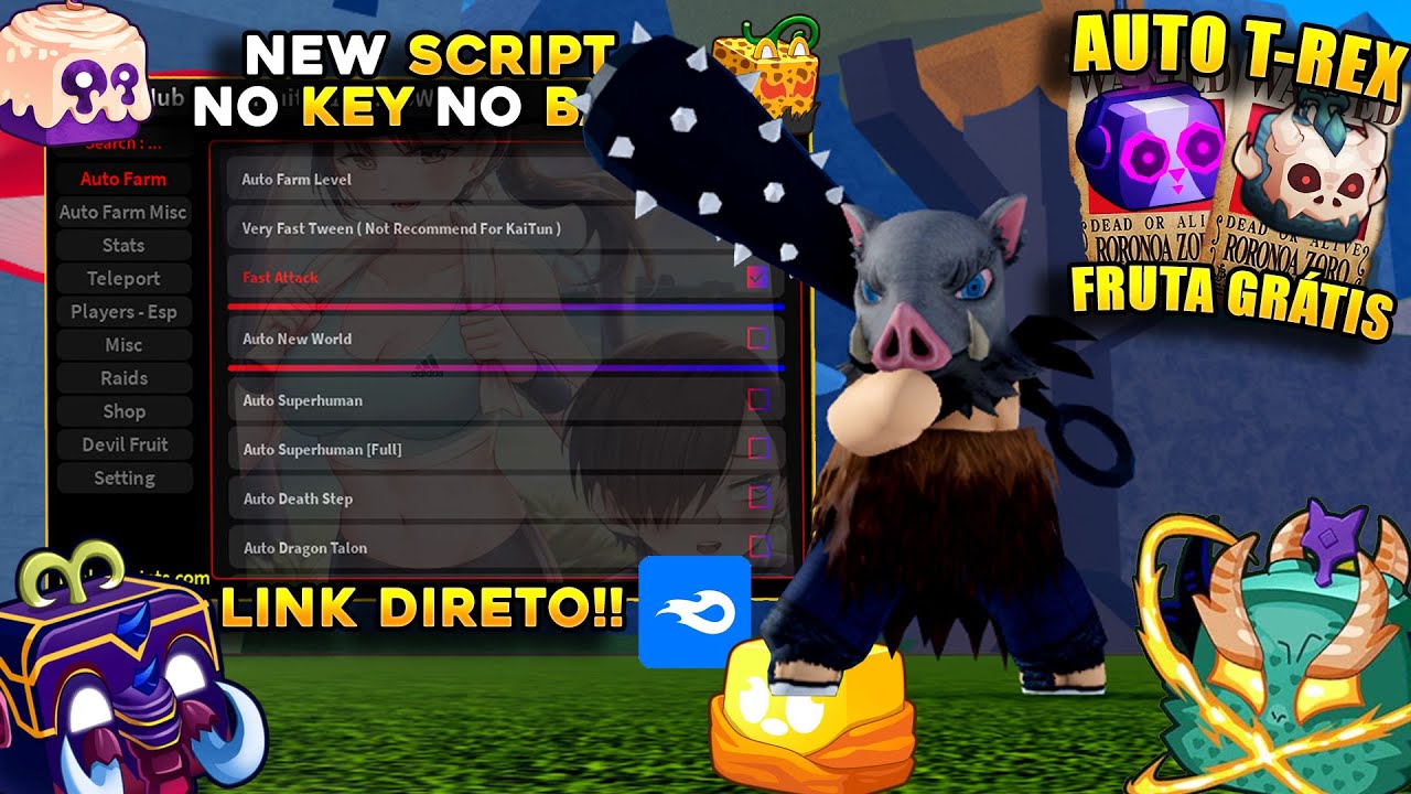 🥶 ROUBADO!! SCRIPT BLOX FRUITS ATUALIZADO PARA CELULAR e PC! - AUTO T-REX 🦖 - YouTube