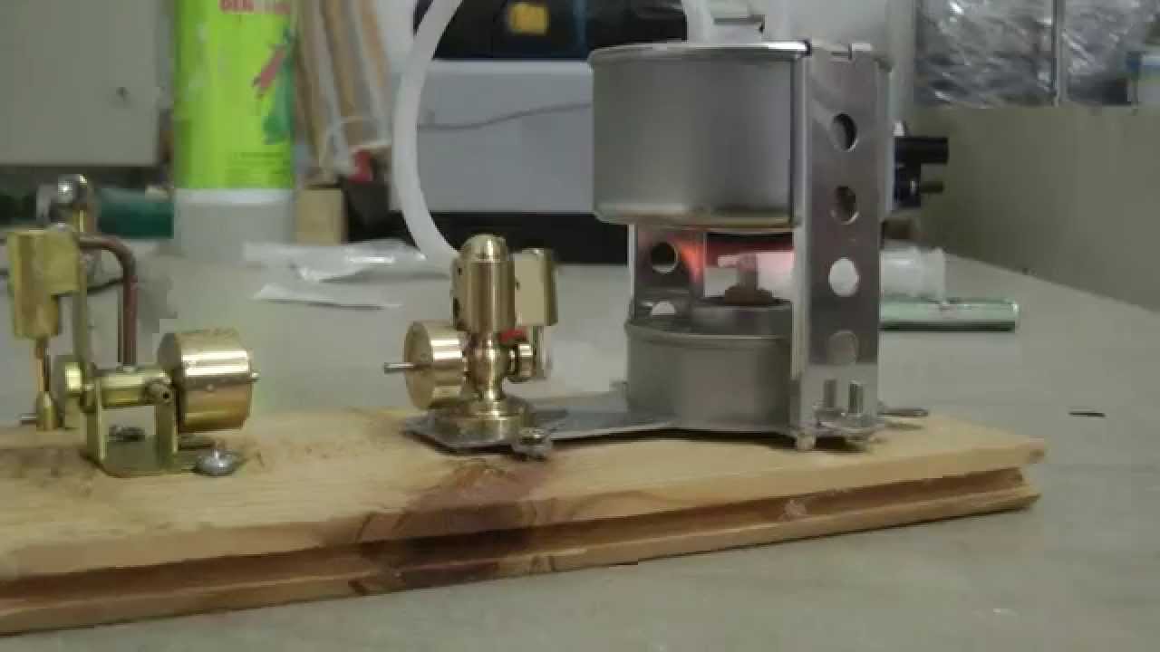 Steam and hot air engines from Dealextreme - YouTube