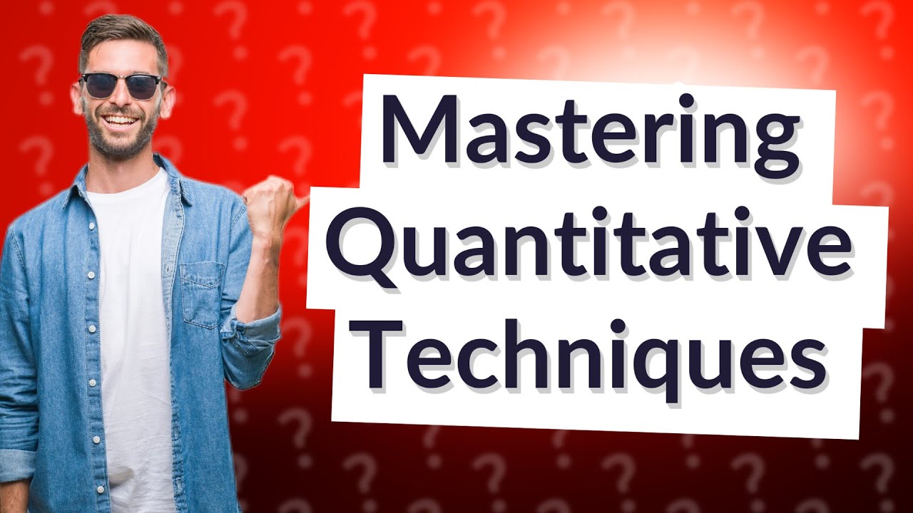 What Are the Key Quantitative Techniques Questions to Expect in BCOM at ...