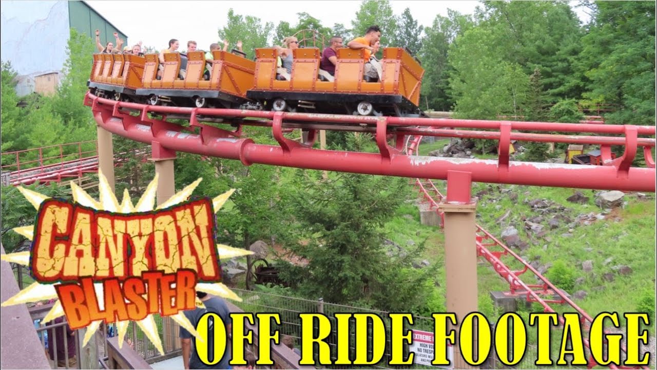 Canyon Blaster at Great Escape Off-Ride Footage (No Copyright) - YouTube