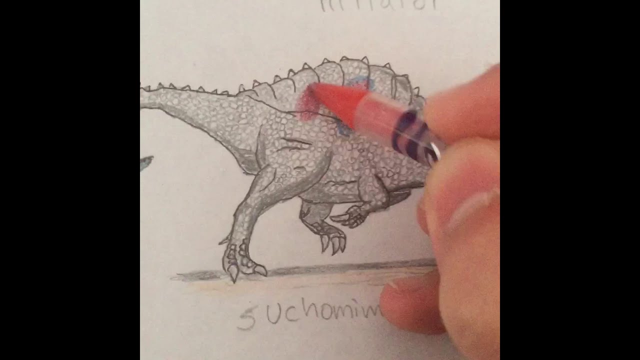 How to draw Irritator - YouTube