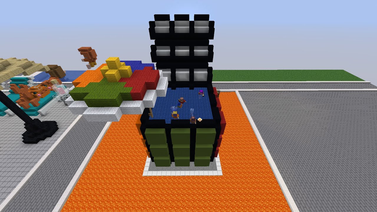 Manacube Creative Weekly Build Comp, Theme Pool Party - YouTube