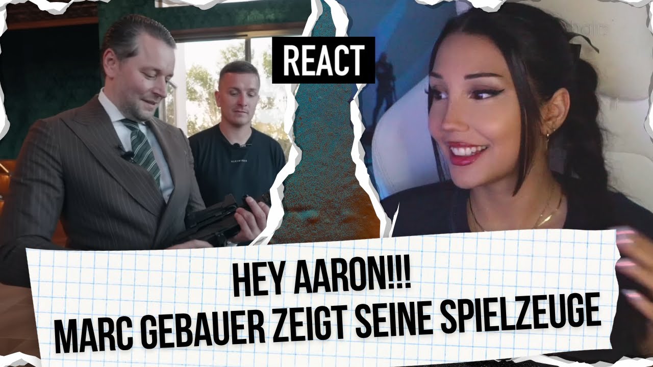Elquaria REACT zu Hey Aaron!!! MARC GEBAUERs Spielzeug | US-VILLA Tour ...