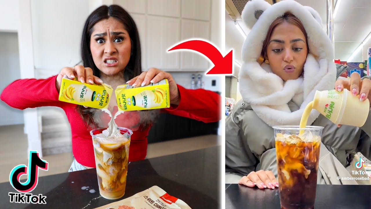 My TikTok FOR YOU PAGE Decides What I Eat For Day! **Food Challenge ...