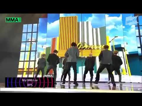 BTS (방탄소년뎐) Boy With Luv + 소우주 (mikrokosmos) @ MMA2019