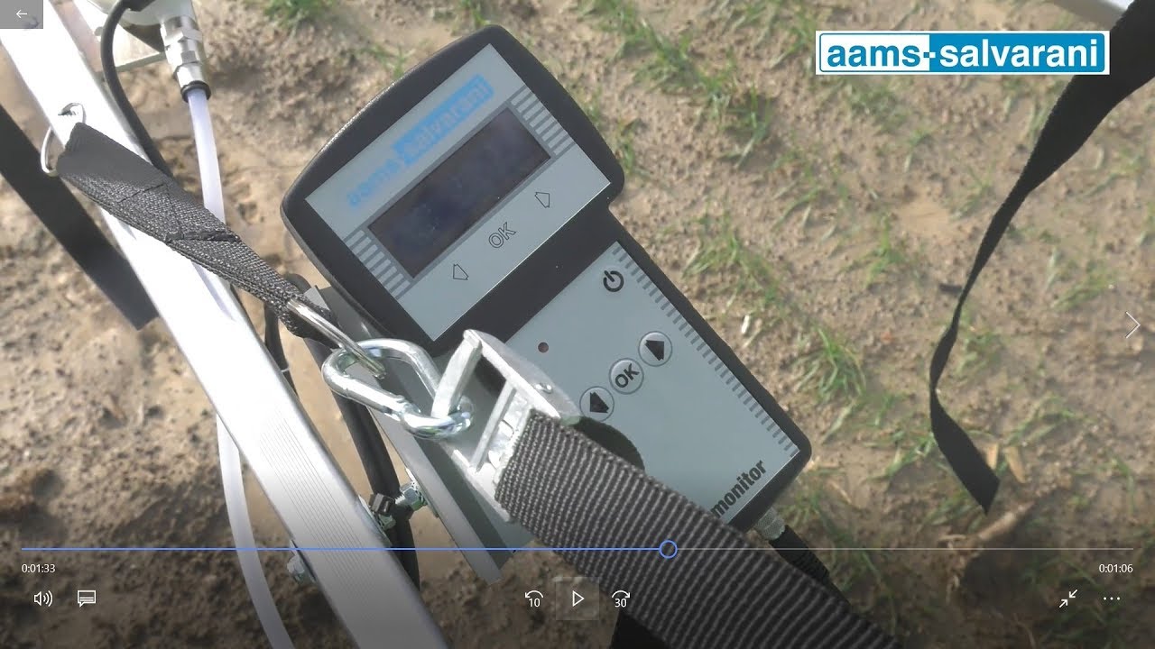 Spray monitor for plot sprayers/registration unit for experimental plot ...